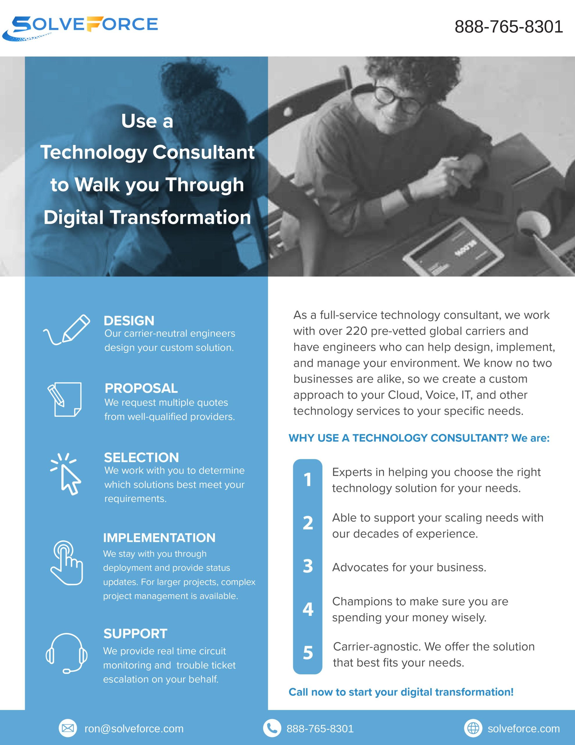 Technology Areas – SolveForce